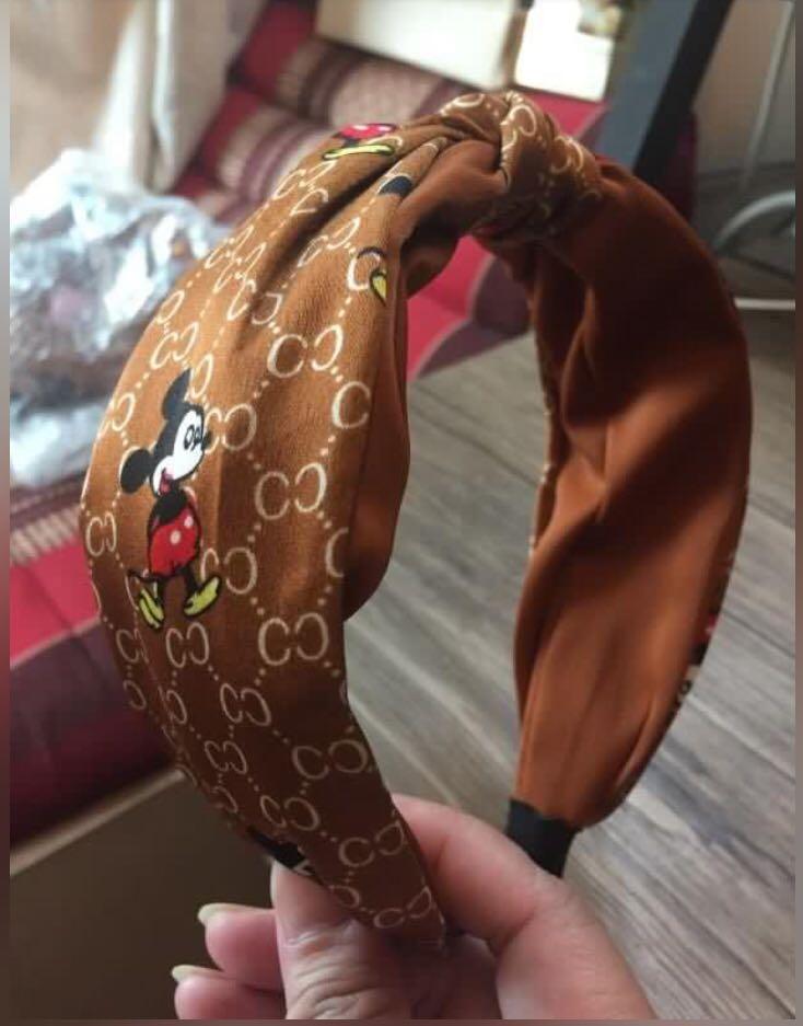 Mickey Mouse hairbend, Women's Fashion, Watches & Accessories, Hair ...