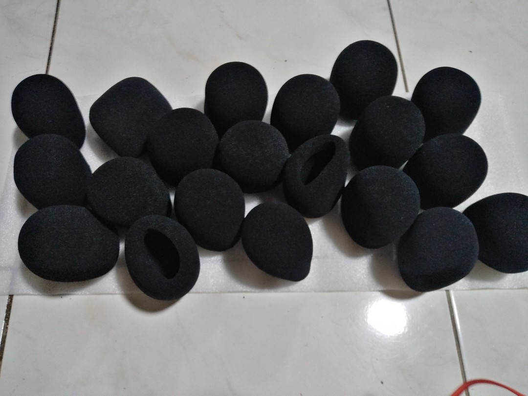 Microphone foam filter mic wind filter, Audio, Microphones on Carousell
