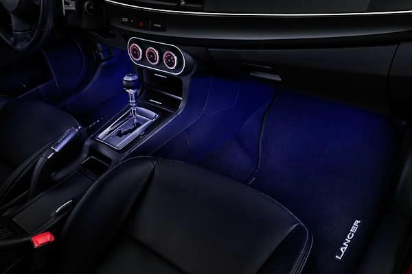 Mitsubishi Lancer Evolution LED Floor Light Evo X & Evo 9, Car ...