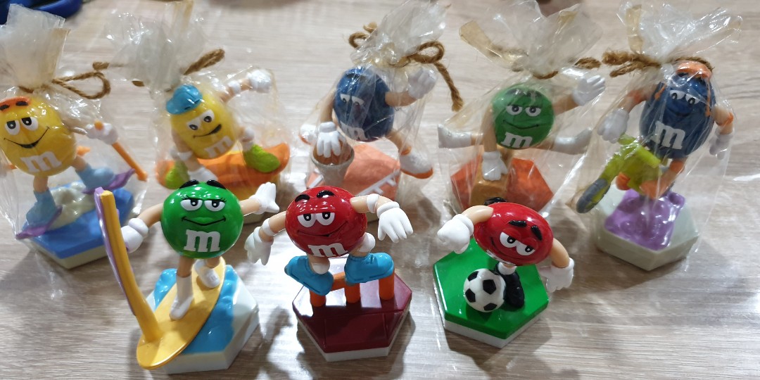M&M Figurines - Sport Series Set, Hobbies & Toys, Toys & Games on Carousell