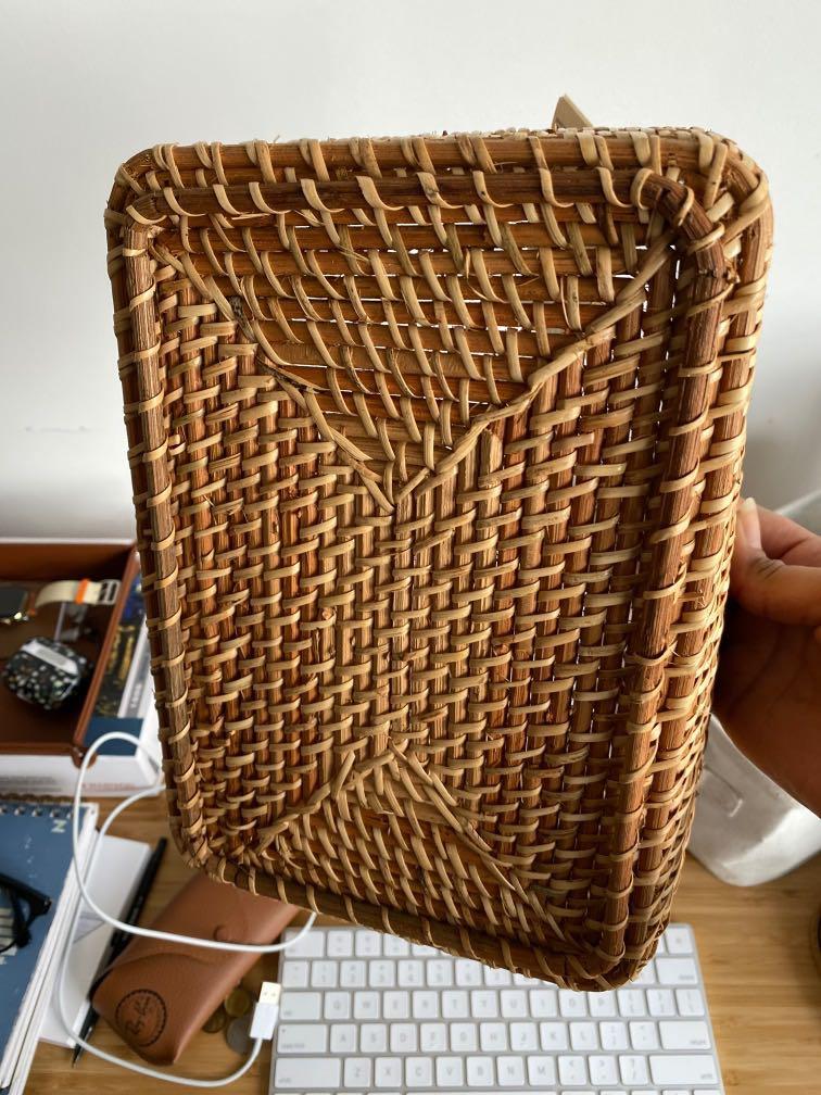 Muji Rattan boxes, Furniture & Home Living, Home Improvement ...