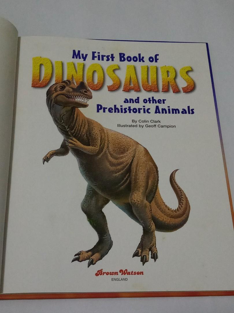 My First Book of Dinosaurs and other Prehistoric Animals, Hobbies ...