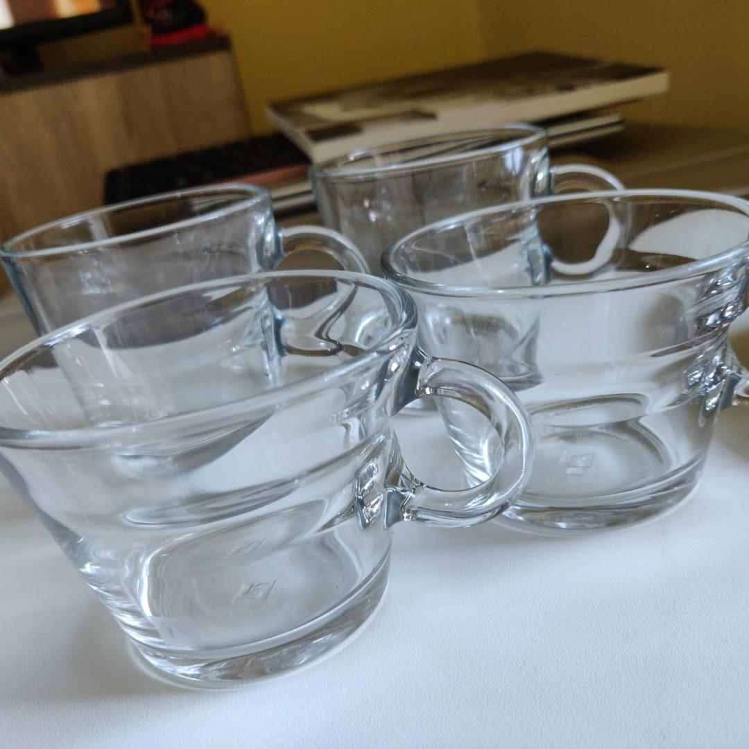 Nespresso VIEW cappuccino and lungo cup set (with spoons), Furniture ...