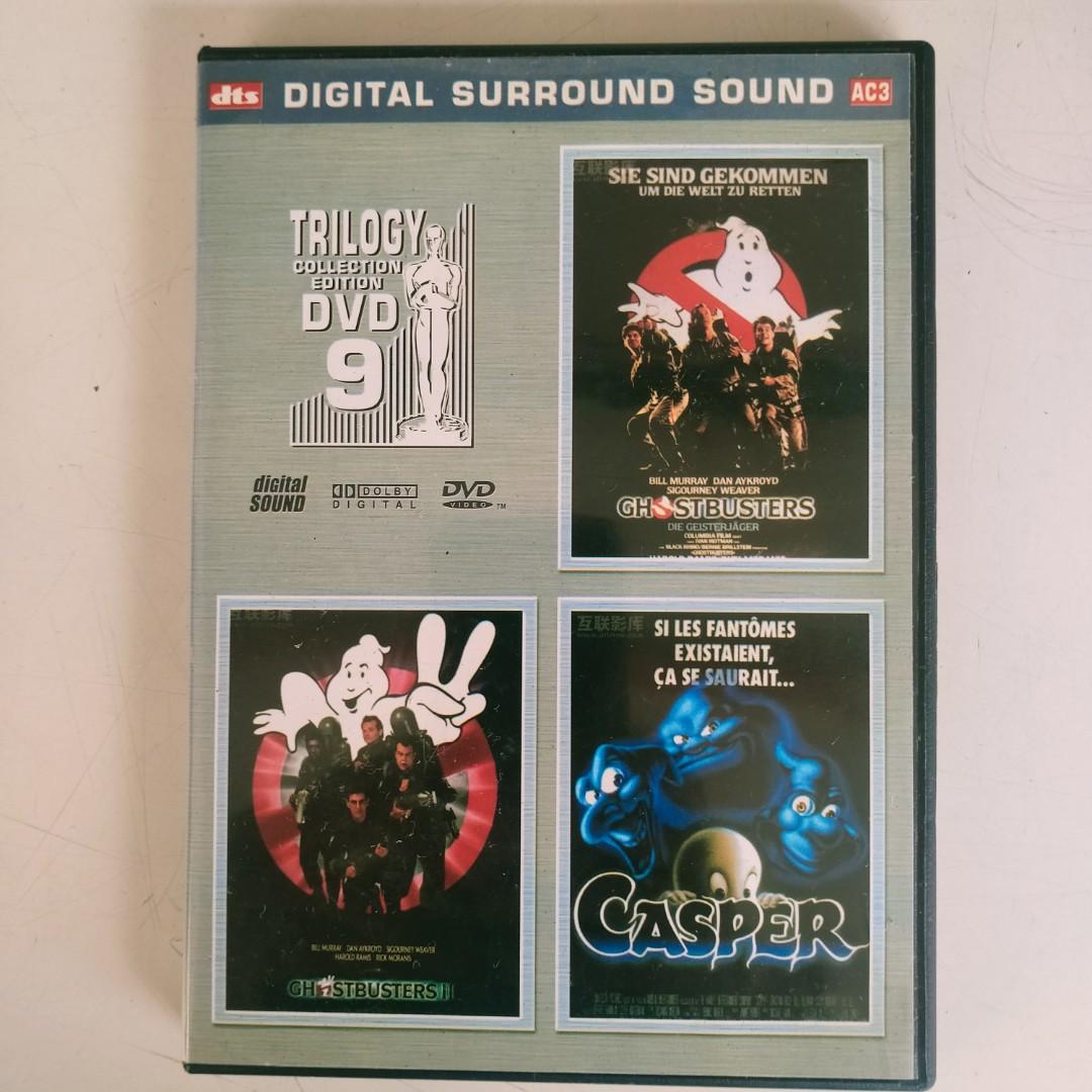 Original DVD Ghostbusters Movie 2in1, Hobbies & Toys, Music & Media ...
