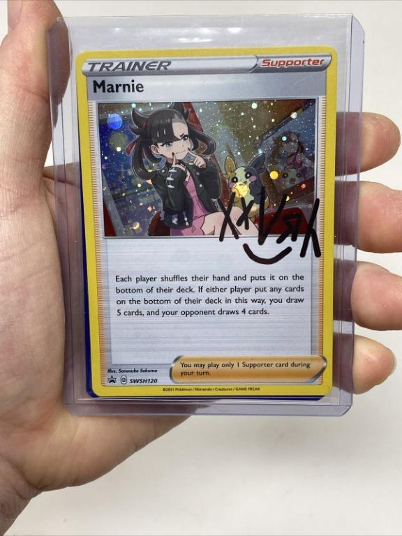 Pokemon Marnie premium tournament promo cards for sale, Hobbies & Toys ...