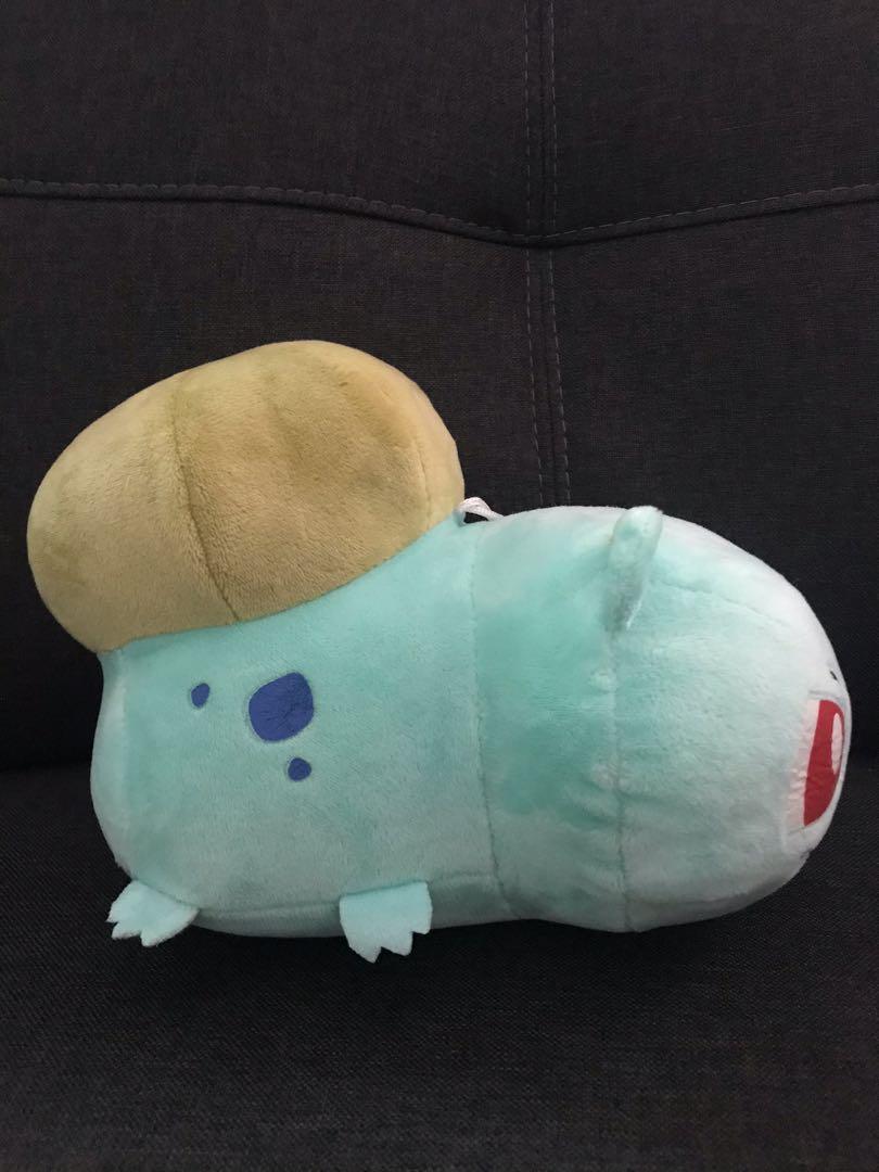Pokemon/Pokémon Bulbasaur Laying Down Pokemon Plush, Hobbies & Toys ...