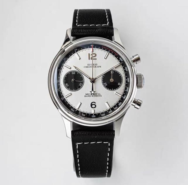 Sugess Panda Mechanical Chronograph, Luxury, Watches on Carousell