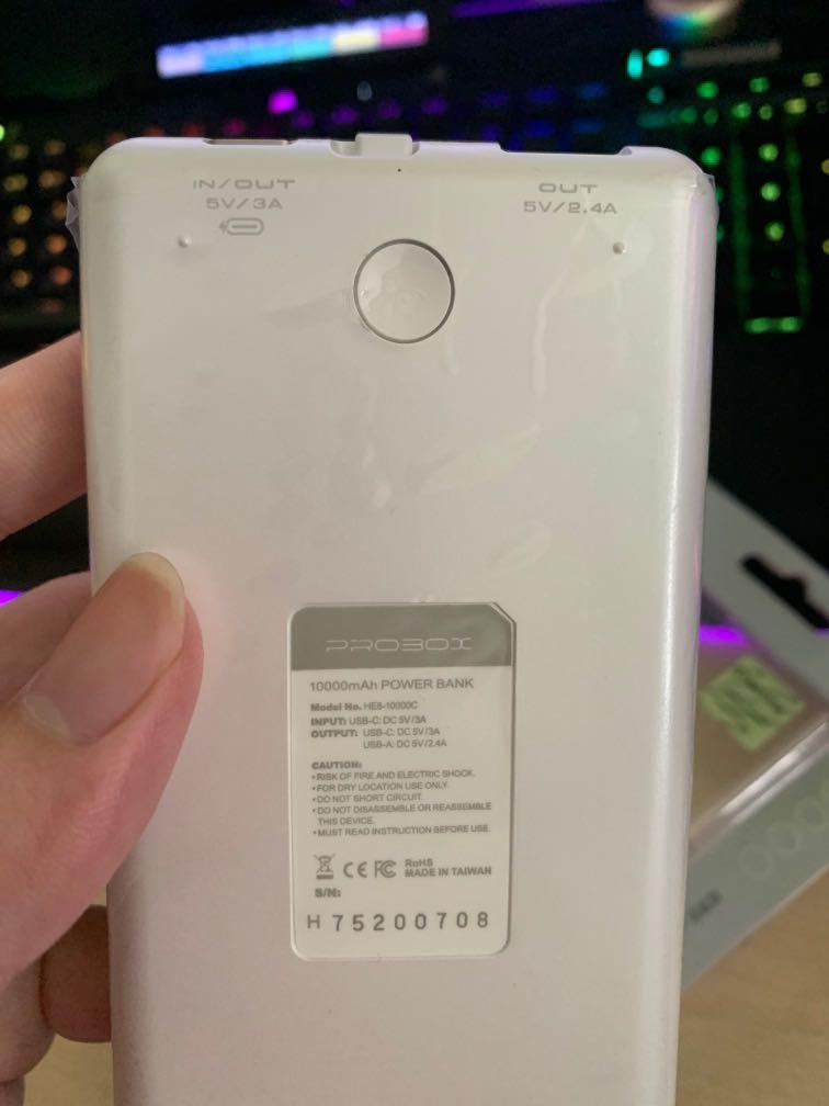 Probox 10000mah Ultra Slim Power Bank, Mobile Phones & Gadgets, Mobile & Gadget Accessories ...