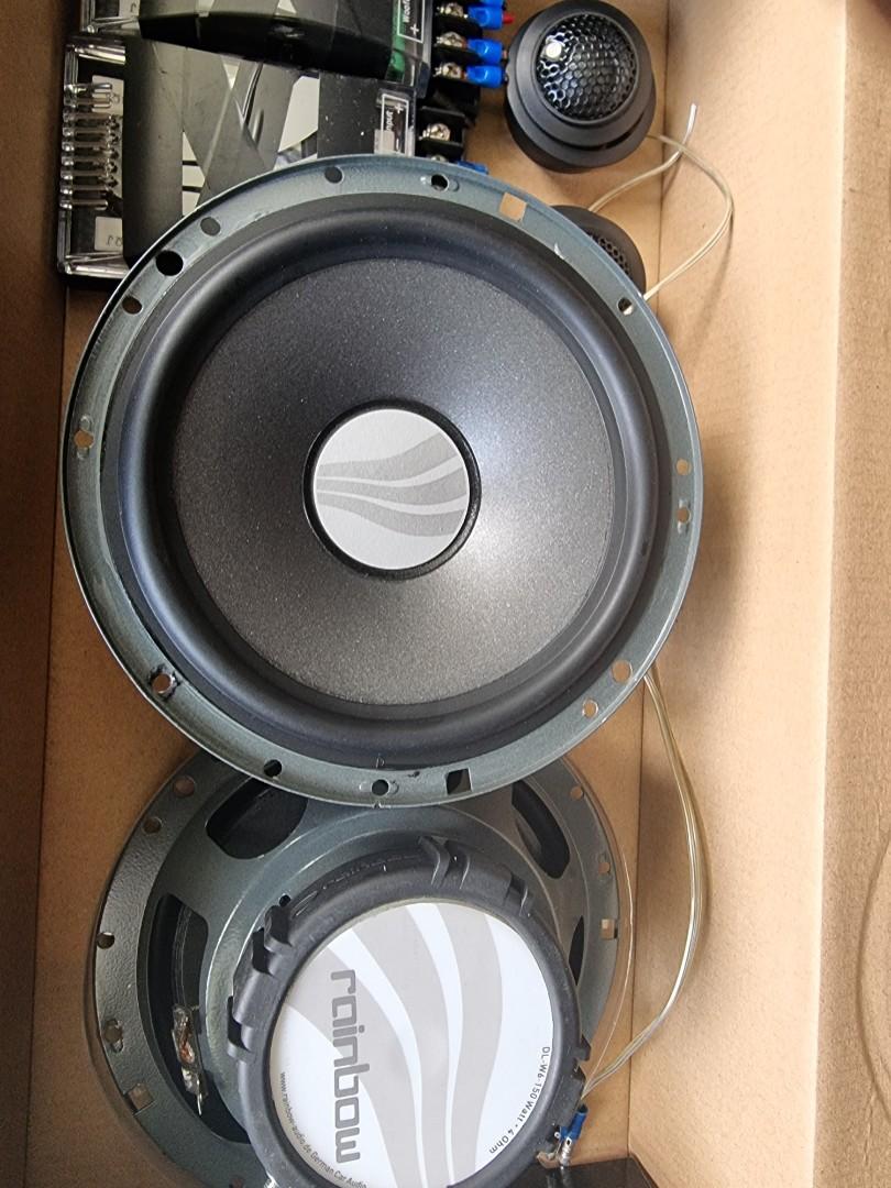 Rainbow dl-c6.5 2-way component speakers, Car Accessories, Accessories ...