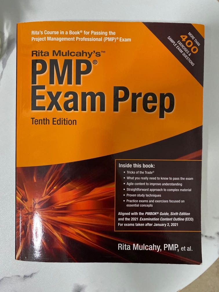 Rita Mulcahy 10th Edition Book for 2021 PMP, Hobbies & Toys, Books ...