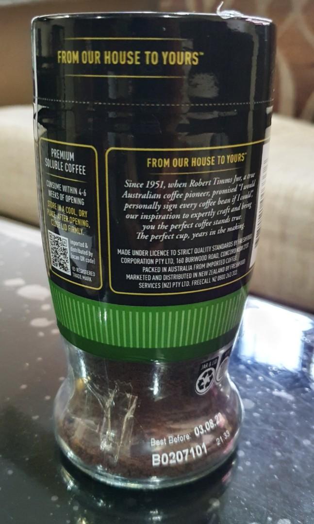 Robert Timms Granulated Coffee - Espresso, Food & Drinks, Beverages on ...