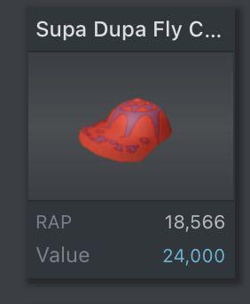 Roblox supa supa fly cap, Video Gaming, Gaming Accessories, In-Game ...