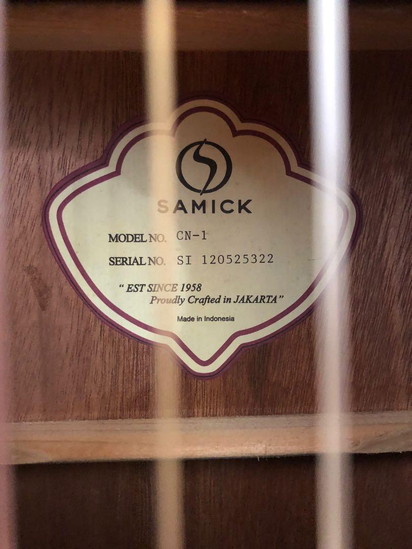 Samick Brand Classical Guitar, Hobbies & Toys, Music & Media, Musical ...