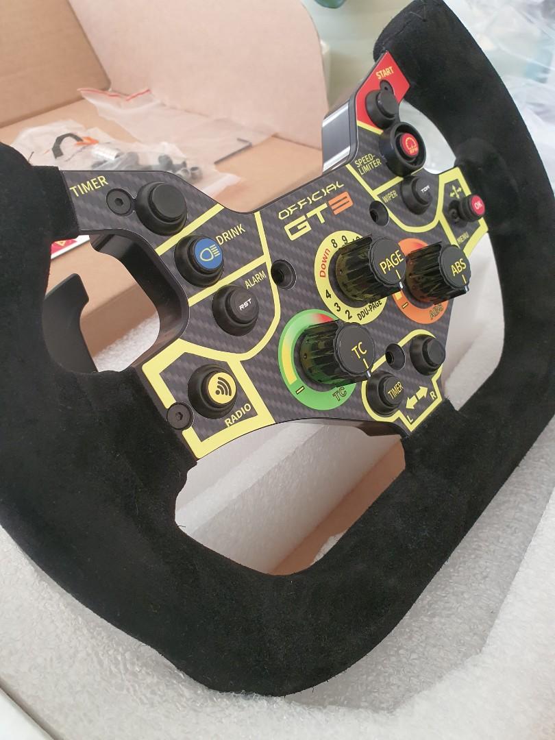 Sim Racing Bay GT3 Audi R8/Lambo Huracan Simucube Wireless Wheel, Video ...