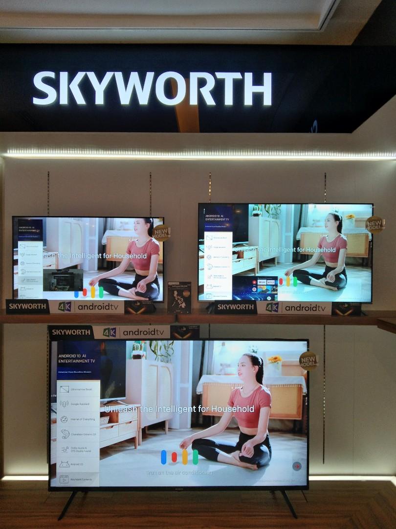SKYWORTH 4k UHD ANDROID TV, TV & Home Appliances, TV & Entertainment ...