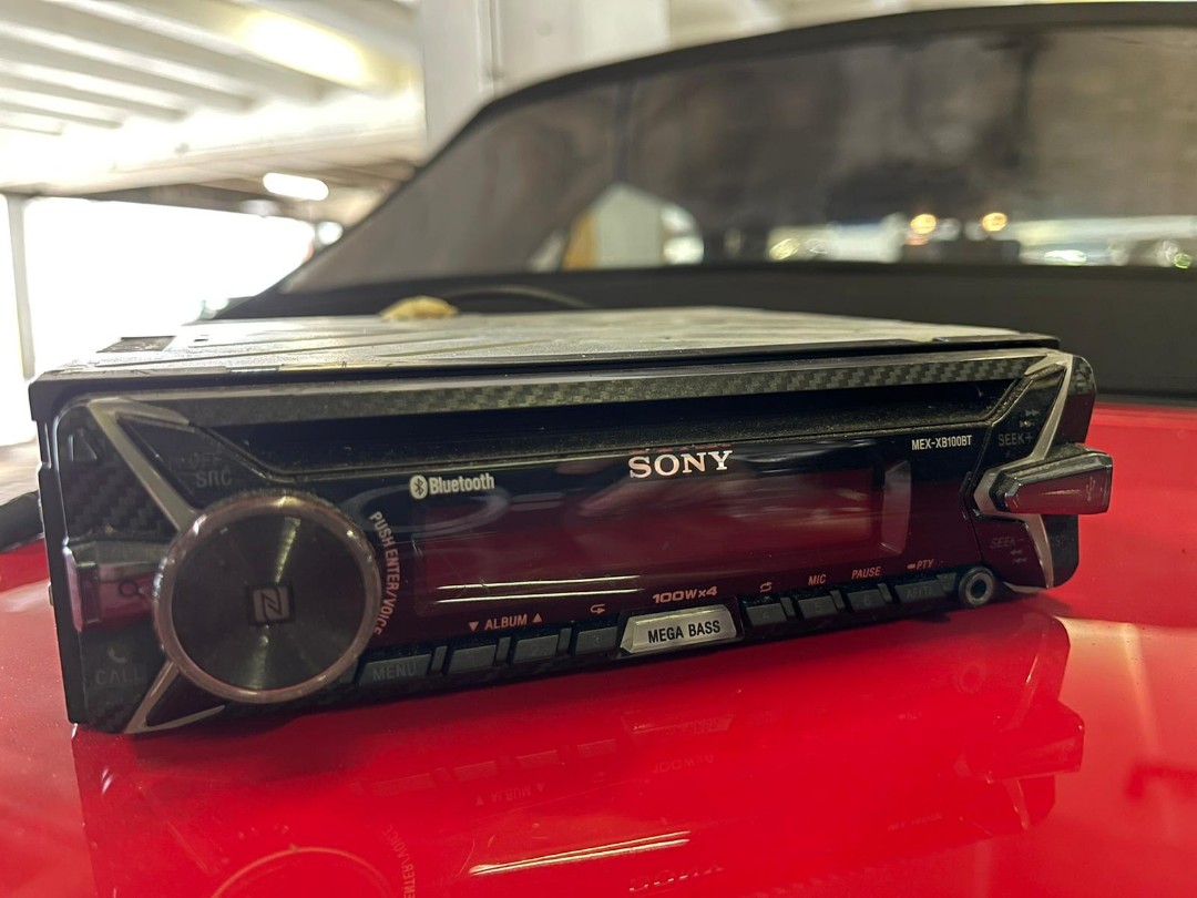Sony 藍牙車機頭 MEX 100BT, 汽車配件, 電子配件 - Carousell