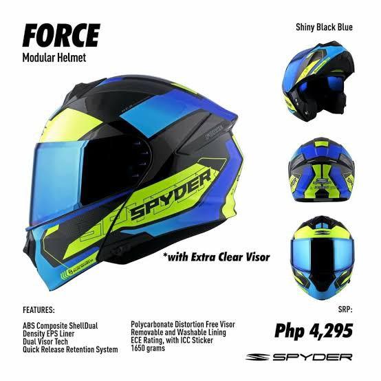 Spyder Force Modular Helmet, Motorbikes, Motorbike Parts & Accessories ...