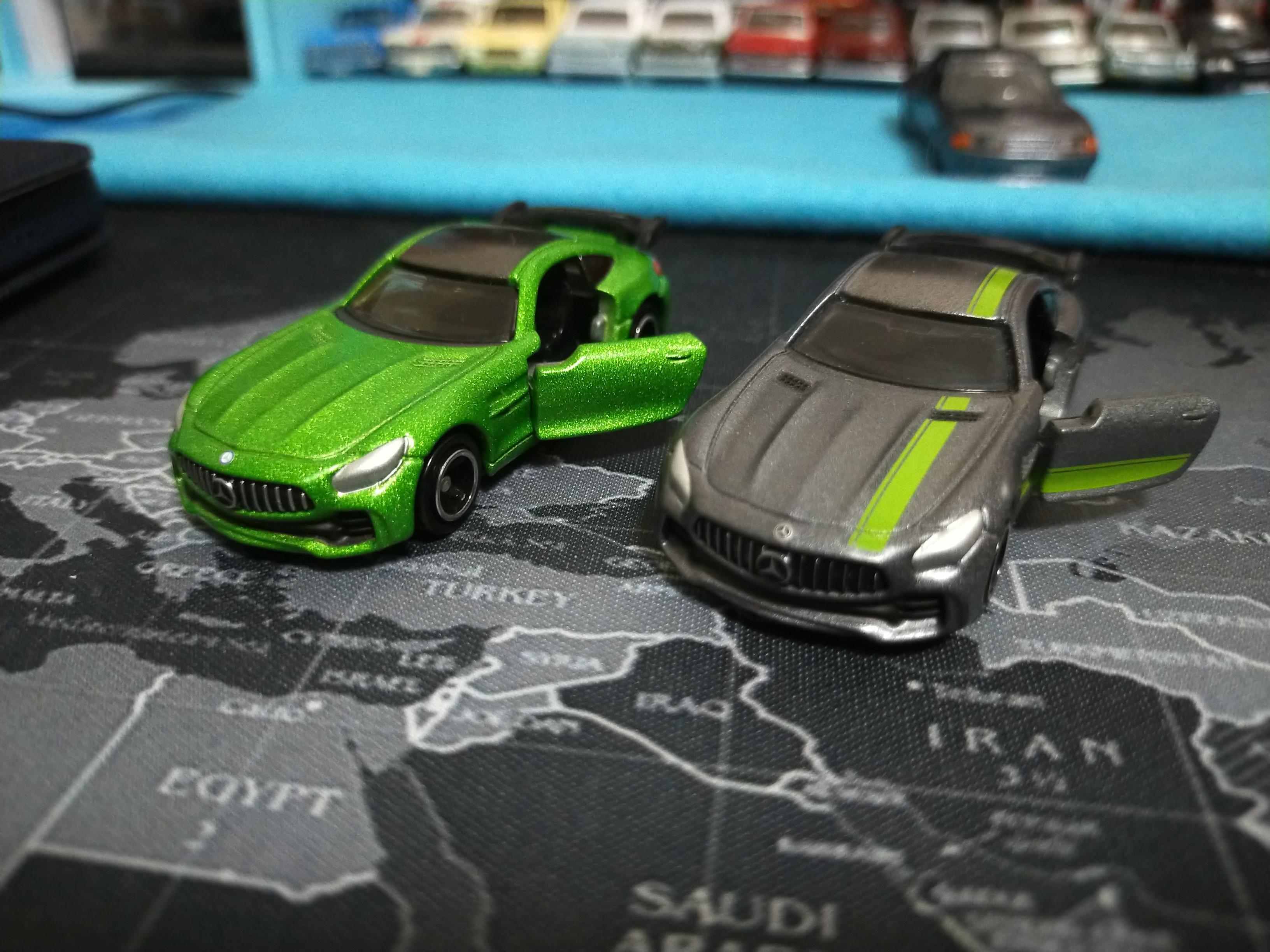 Tomica Mercedes Benz AMG GTR, Hobbies & Toys, Toys & Games on Carousell