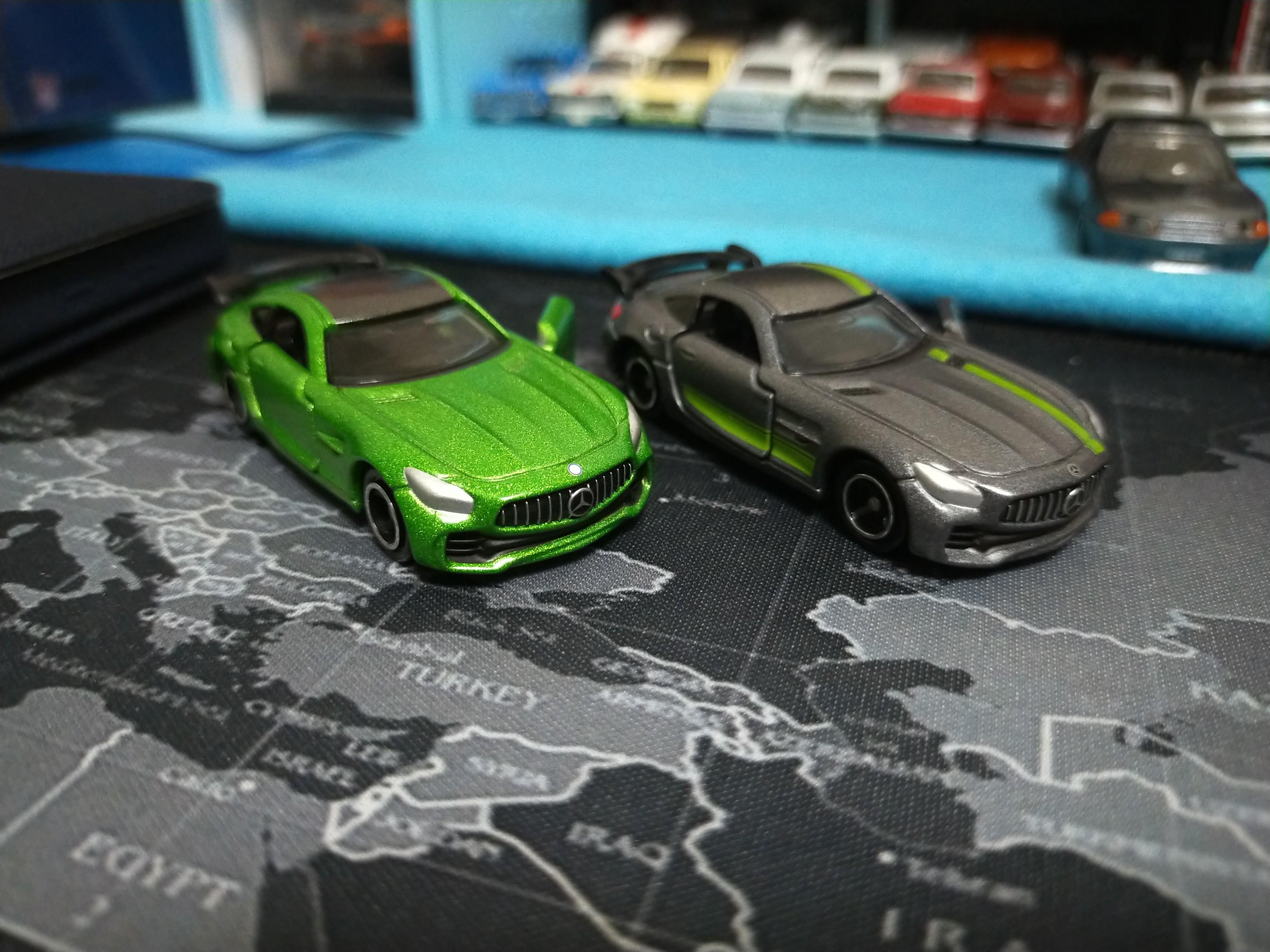 Tomica Mercedes Benz AMG GTR, Hobbies & Toys, Toys & Games on Carousell