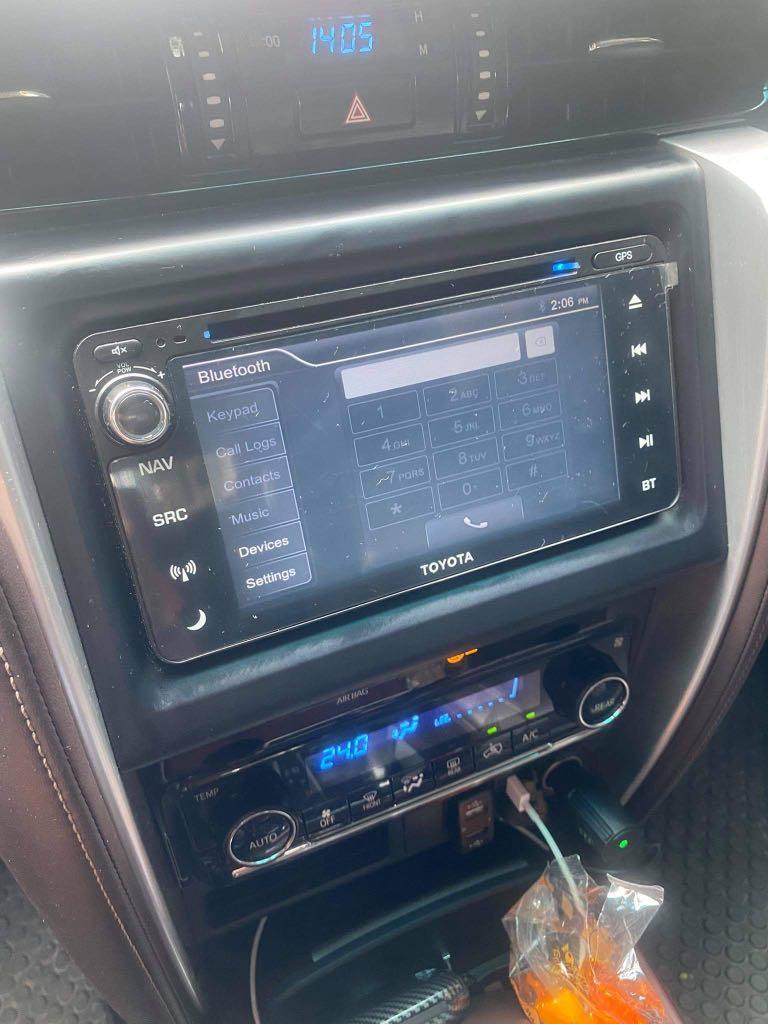 Toyota Fortuner Head Unit (Stock), Car Parts & Accessories, Audio ...