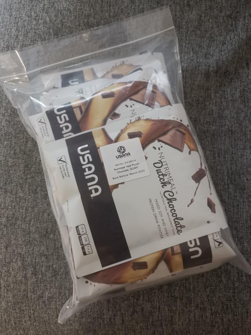 Usana Nutrimeal Dutch Chocolate, Health & Nutrition, Health Supplements ...