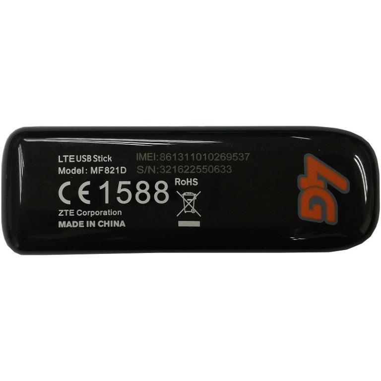 (USED) ZTE MF821D SIM CARD MODEM (4G100mbps Single PC Use), Computers ...
