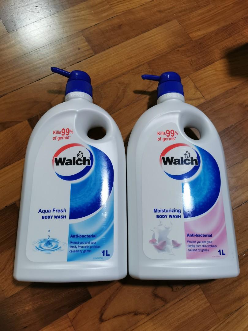 Walch Antibacterial Body Wash 1L, Beauty & Personal Care, Bath & Body ...