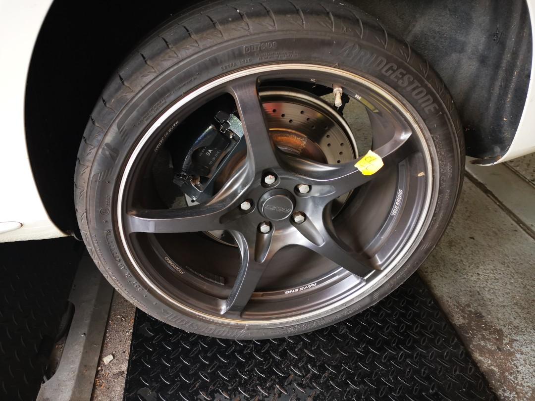 WTS 19 inch Volks racing -RAYS VR G-50 forged rims for Audi, mercedes ...