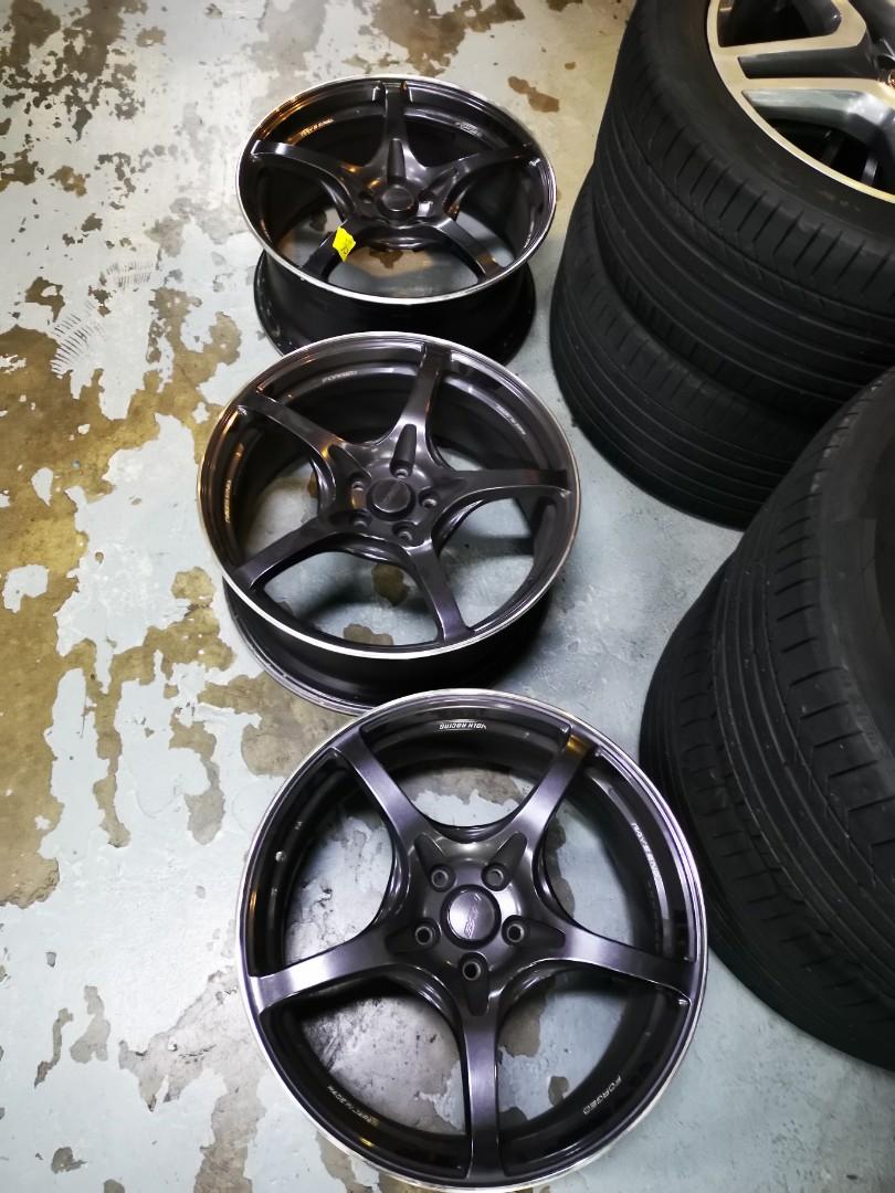 WTS 19 inch Volks racing -RAYS VR G-50 forged rims for Audi, mercedes ...