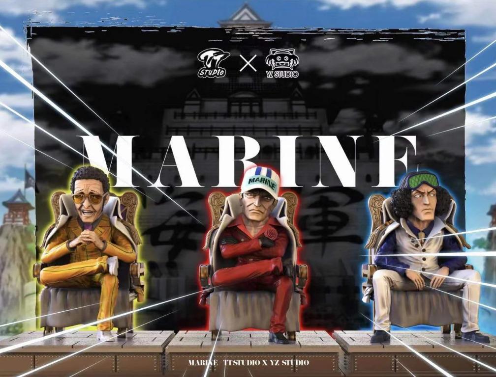 (In-Stock) YZ x TT Studio - One Piece Marineford Ace Garp Sengoku ...