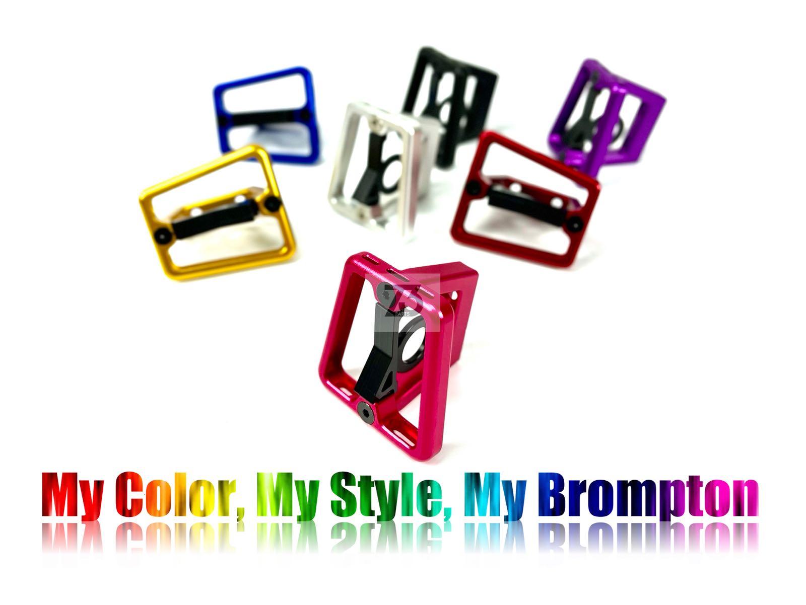 (ZES) Front Carrier Block for Brompton, Sports Equipment, Bicycles ...