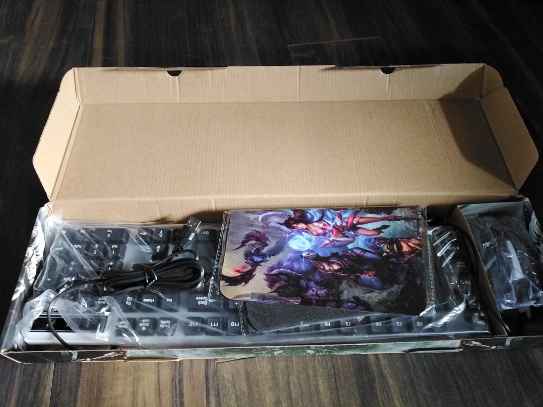 Zeus K001 Combo Gamer's Keyboard & Mouse, Computers & Tech, Parts ...