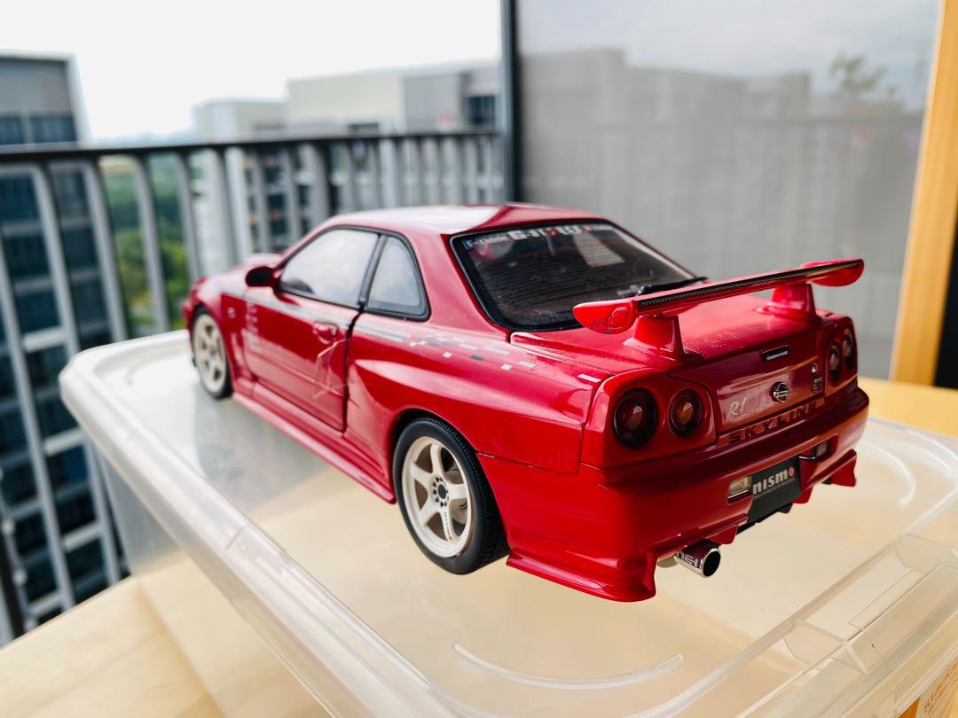 1/18 AUTOart Nissan Skyline GTR R34 Nismo R1 R-Tune Version AA77357 ...