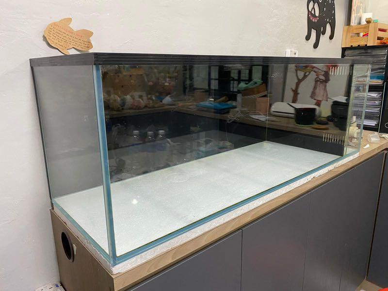 4ft crystal clear Glass ISO fish tank, Pet Supplies, Homes & Other Pet ...
