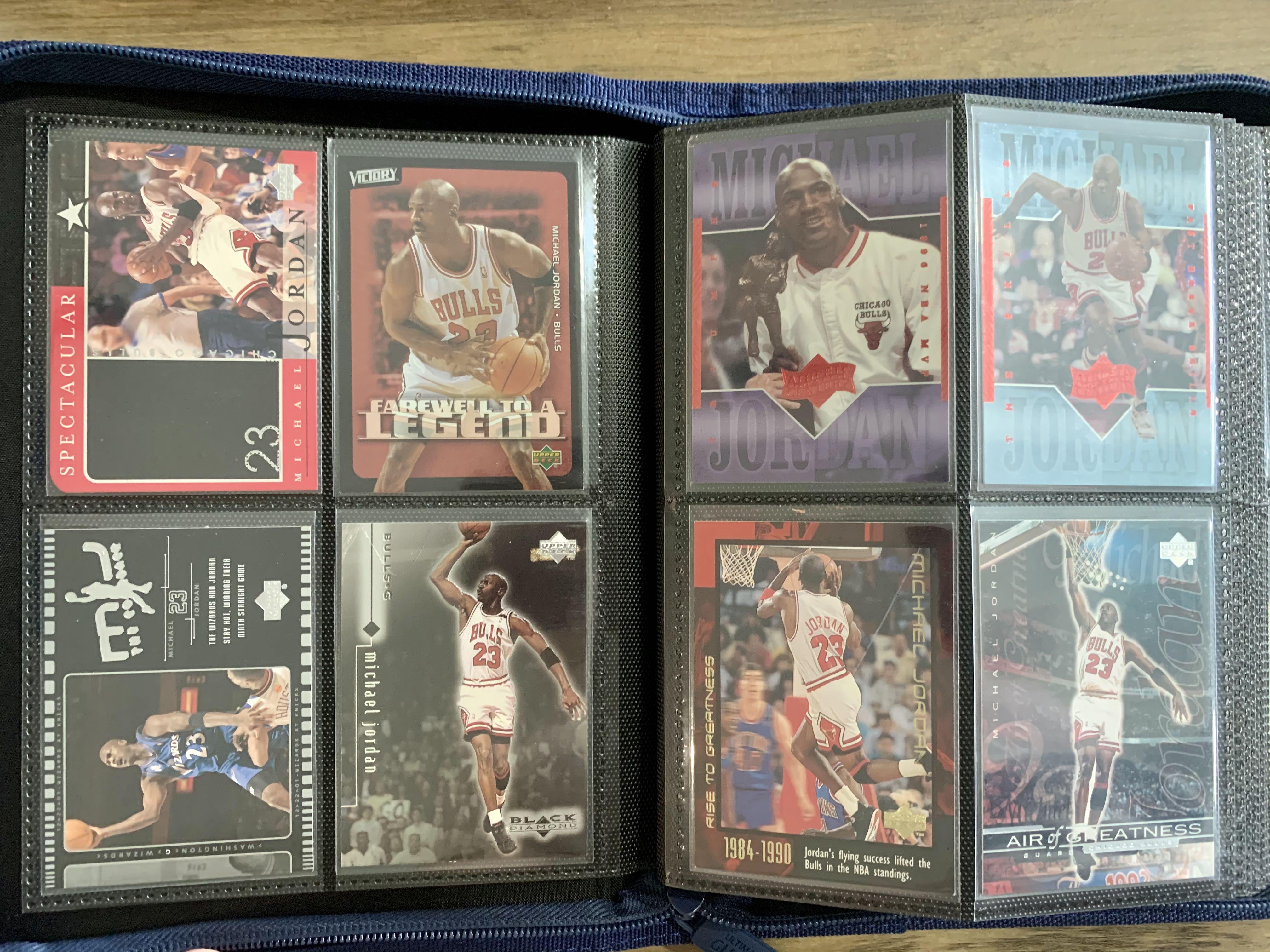 90s Assorted Michael Jordan/Magic Johnson cards, Hobbies & Toys ...