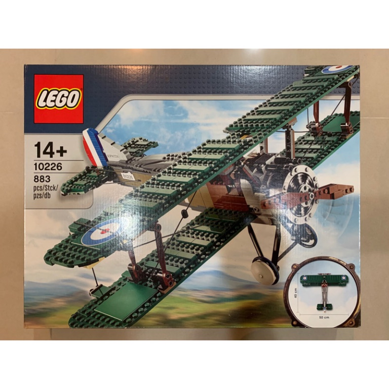 全新 Lego 10226 Sopwith Camel 靚盒, 興趣及遊戲, 玩具 & 遊戲類 - Carousell