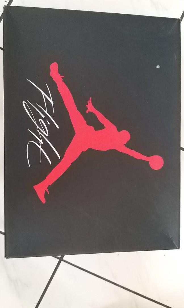 Air Jordan 4 White Cement BOX ONLY, Luxury, Sneakers & Footwear on ...