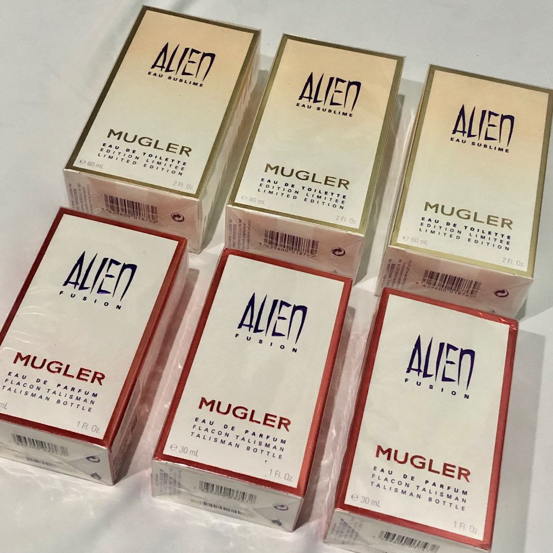 Alien eau sublime + Alien fusion, Beauty & Personal Care, Fragrance ...
