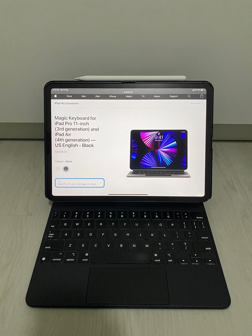 Apple Magic Keyboard 11-inch, Computers & Tech, Laptops & Notebooks on ...