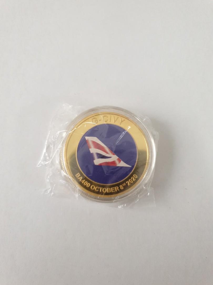 ARD/Inflight200 1:200 British Airways 747-400 G-CIVY with Collectors ...