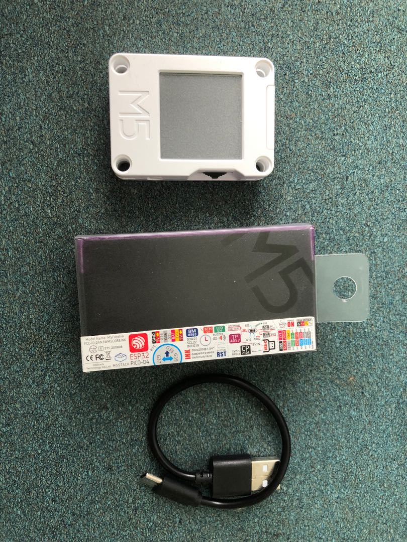 Arduino M5 Stack Core Ink Development Kit(1.54'' elnk display), Computers & Tech, Parts ...