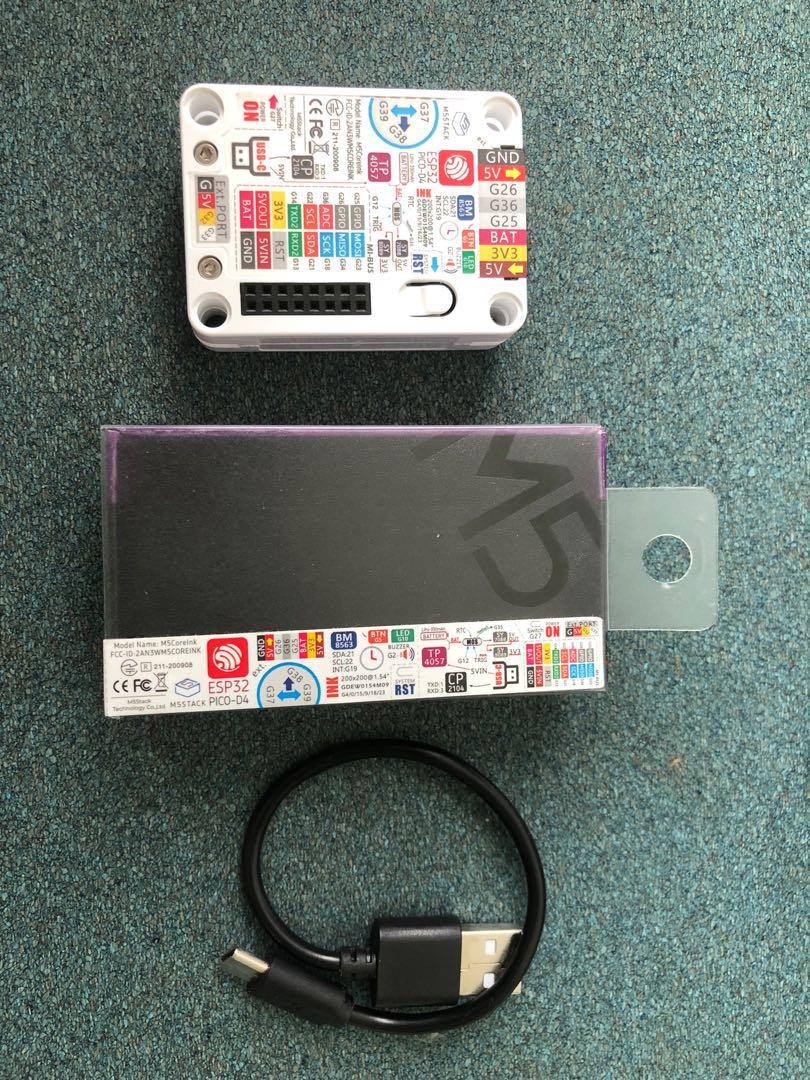 Arduino M5 Stack Core Ink Development Kit(1.54'' elnk display), Computers & Tech, Parts ...