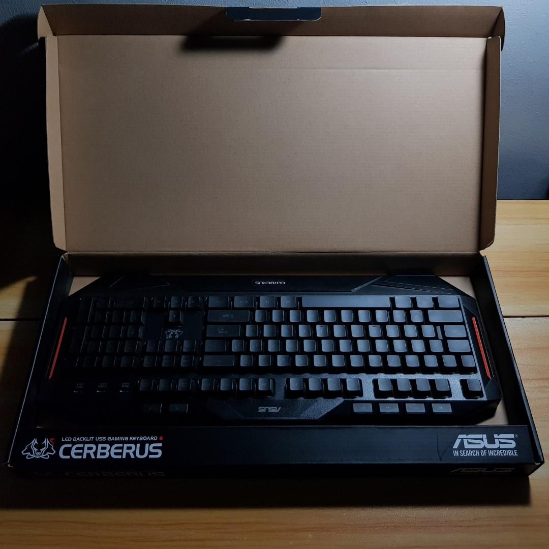ASUS CERBERUS LED BACK LIT KEYBOARD., Computers & Tech, Parts ...