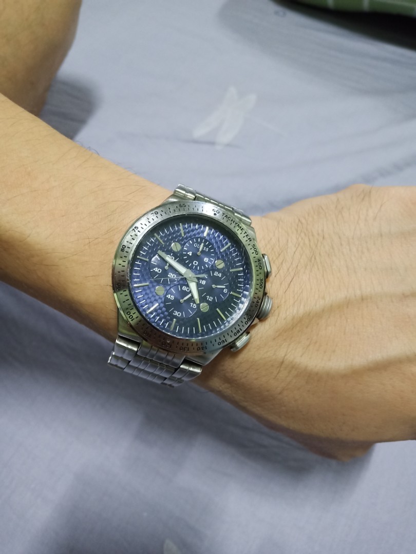 Authentic Guess watch for men, Men's Fashion, Watches & Accessories ...