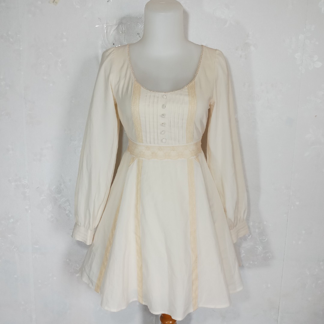 Authentic Pinky Girl kawai lace dress, Fesyen Wanita, Pakaian Wanita ...