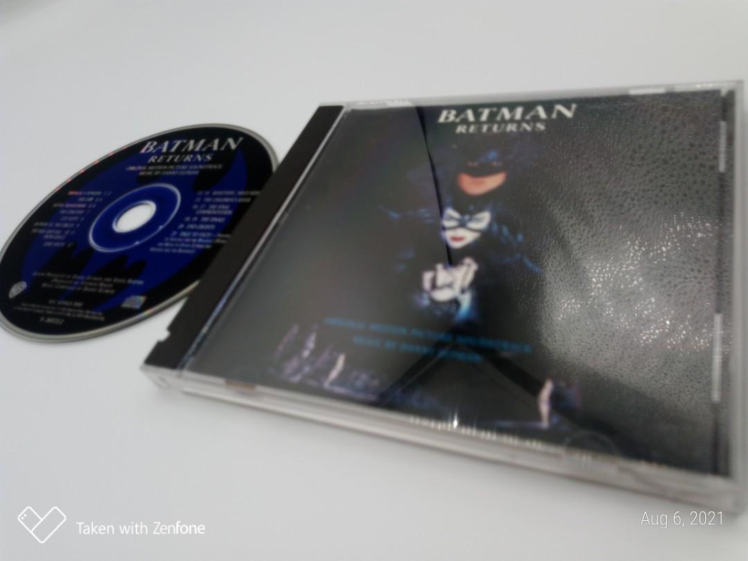Batman Returns Original Movie Soundtrack /1992 Warner Bros. Record US ...