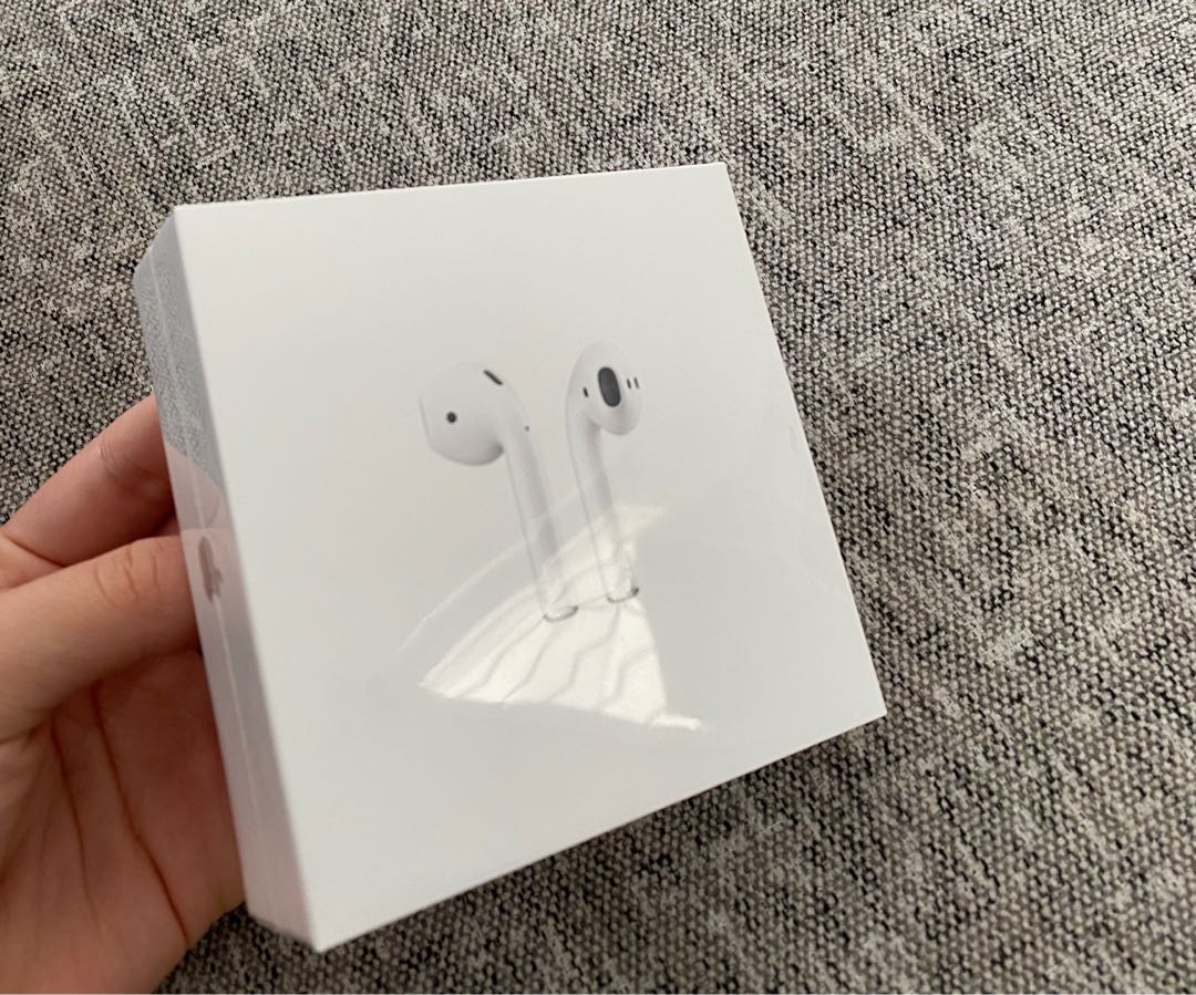 BRAND-NEW UNOPENDED Airpods with charging case, Audio, Earphones on ...