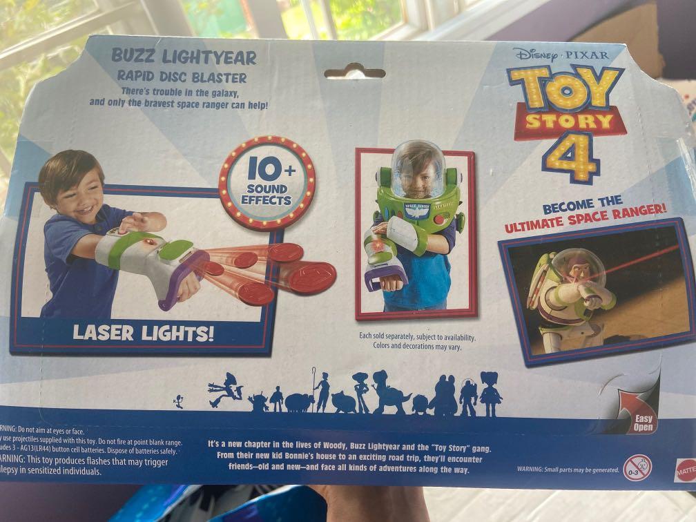 Buzz Lightning Rapid Disc Blaster, Hobbies & Toys, Toys & Games on ...