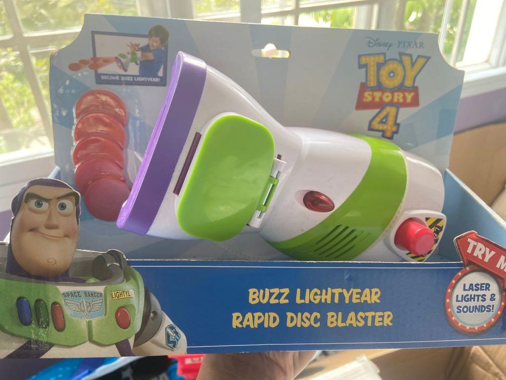 Buzz Lightning Rapid Disc Blaster, Hobbies & Toys, Toys & Games on ...