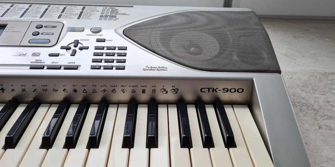 Casio electrical keyboard CTK-900, Hobbies & Toys, Music & Media ...